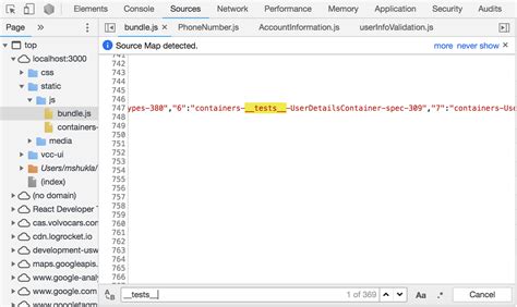Tests Script Are Getting Included In Production Build · Issue 4857 · Facebookcreate React App