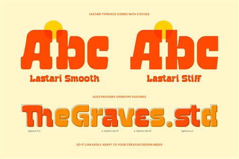 Lastari Bold Slab Serif Typeface Behance