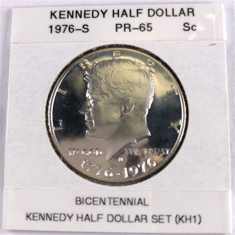 1976 S Us Bicentennial Proof Kennedy Half Dollardcam Property Room