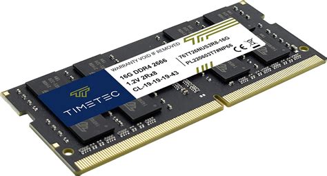 Timetec 16 Gb Ddr4 2666 Mhz Ddr4 2666 Pc4 21300 Pc4 2666v Sin Ecc 12 V Cl19 2rx8 De Doble Rango