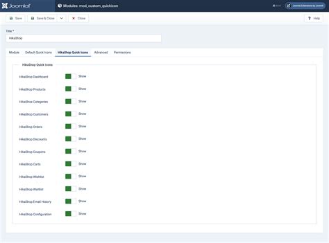 My Custom Dashboard Quick Icons Module The Joomla Community Magazine