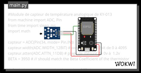 MicroPython Ex App 13 4 Wokwi ESP32 STM32 Arduino Simulator
