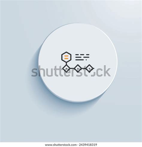 Microservices Integration Involves Process Connecting Coordinating Stock Vector Royalty Free