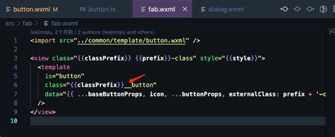 Templatebutton 在 Template 上设置 Class 不生效 · Issue 513 · Tencenttdesign Miniprogram · Github