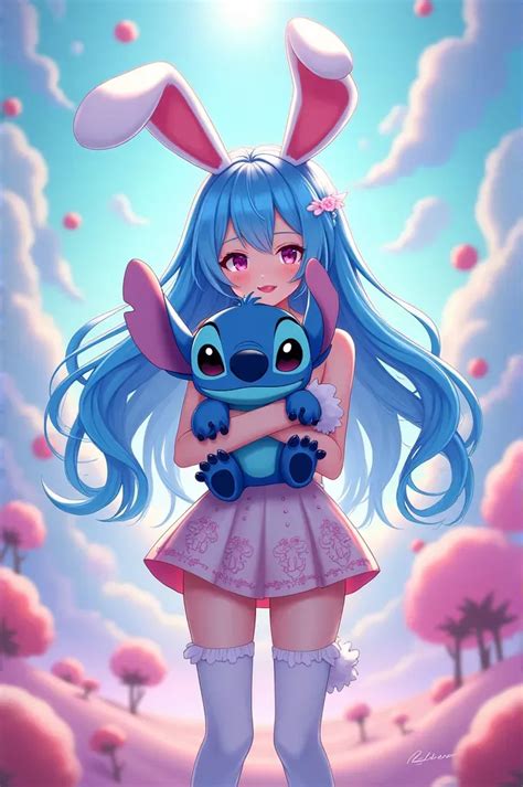 Stitch 😍💙 Stitch The Anime Stitch As An Anime Character Lilo And