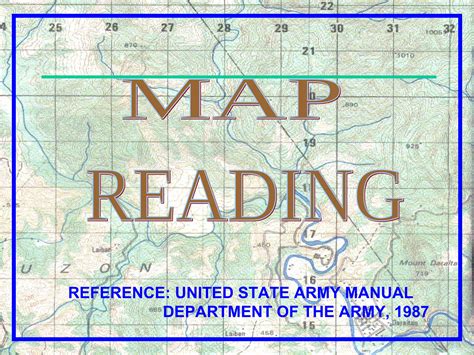 Basic Map Reading Ppt