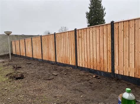 Hout Betonschutting Red Class Wood Antraciet Houthandel Msmits