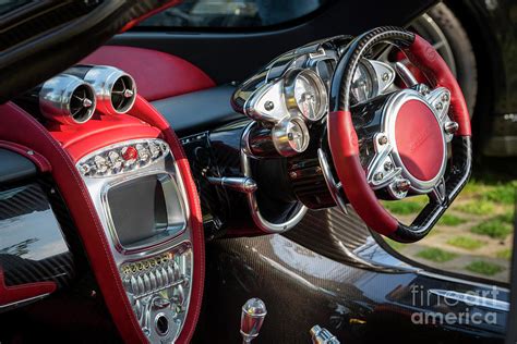 2014 Pagani Huayra Car Interior Photograph By Tim Gainey Pixels