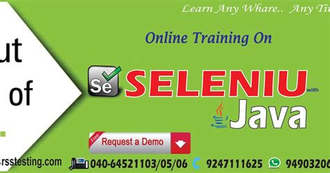 software testing tools training best automation testing training