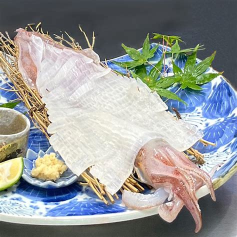 イカの刺身はどれが美味しい？イカのお刺身食べ比べ♪ 白いか姿作り販売店｜京都榮元 海工房