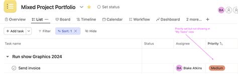 Priority Levels Not Showing When Navigating To My Tasks Tips And