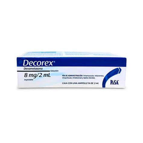 Dexametasona Solución Inyectable Cada Frasco ámpula O Ampolleta