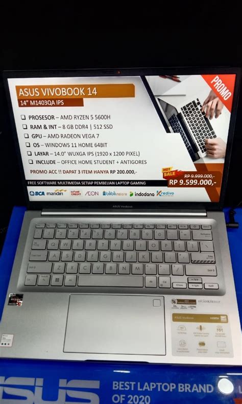 Asus Vivobook Elektronik Komputer Laptop Di Carousell