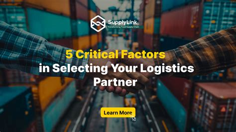 Avoid Costly Disruptions Key Tips For Choosing A Logistics Partner