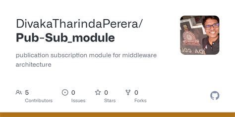 Github Divakatharindapererapub Submodule Publication Subscription