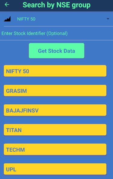 Github Abhishekdvs Stock Exchange Monitor React Native A Basic App To Showcase Stock Data