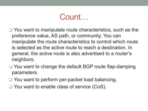 Routing Polices And Firewall Filter Pptx Computer Networking Computing