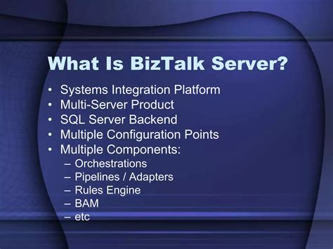 Top 10 Biztalk Admin Tips Ppt