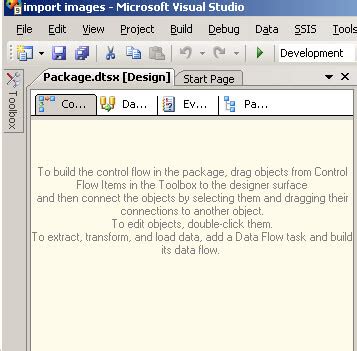 Import Multiple Images To SQL Server Using SSIS