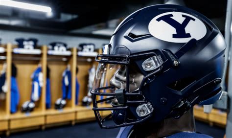 Byu Football Adds Sailor Coug Logo To Helmet For Baylor Game