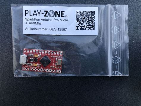 SparkFun Arduino Pro Micro 3 3V 8MHz Neu und originalverpackt in Belp für CHF 1 mit
