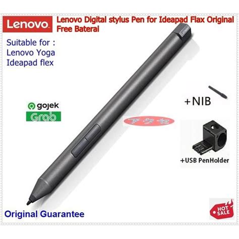 Jual Lenovo Digital Stylus Pen For Ideapad Flax Original Free Baterai Magneticholder