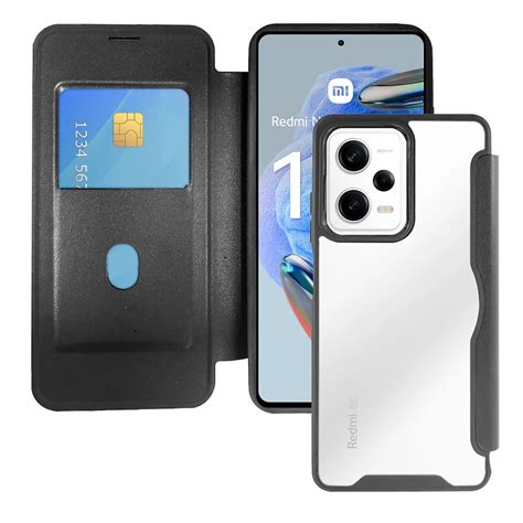 Funda De Tapa Magnetica Con Tarjetero Xiaomi Redmi Note Pro G
