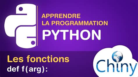 Apprendre Python Les Fonctions Youtube