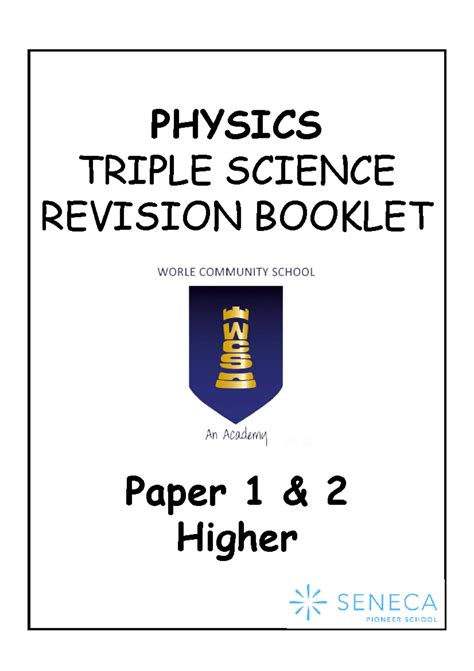 Aqa Gcse Physics Equations Sheet For Higher Tier And Trilogy Studocu Aqa Gcse Physics Equations Sheet For Higher Tier And Trilogy Studocu