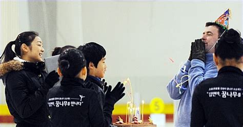 깜짝 생일파티 열린 김연아의 일일클리닉