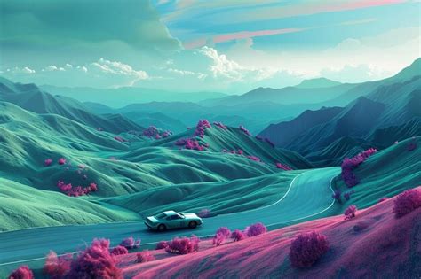 Premium Photo Journey Through Diverse Terrains With The Appearan Generative Ai