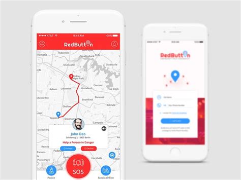 SOS App Sos Mobile App Design Inspiration App