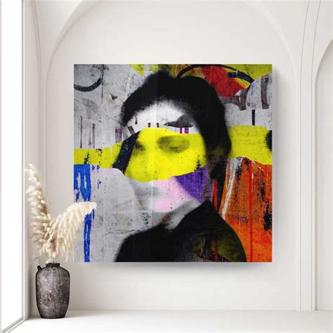 Lovinart Untitled Portrait No02 Chart Diasec 40x40 Cm Hipicon