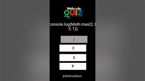 Guess Javascript Output Quiz 4 Javascript Challenge Shorts Quiz