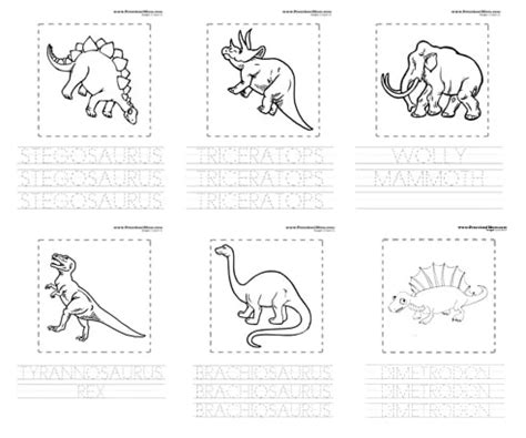 Dinosaur Preschool Printables Preschool Mom