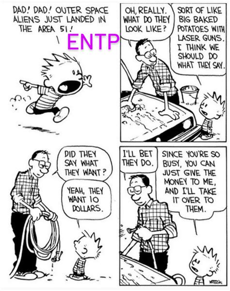 The Types As Calvin From Calvin And Hobbes Rmbtimemes