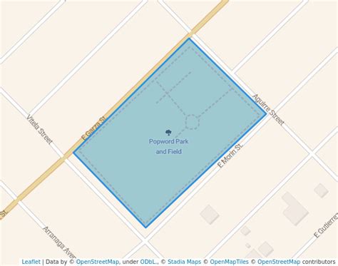Popword Park And Field In Del Rio Map And Routes