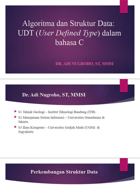 Asd 1 Intro Algoritma Dan Struktur Data Pdf