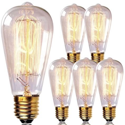 Newhouse Lighting 60 Watt Eq St64 Warm White Medium Base E 26