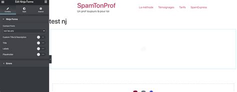 Ninja Form Not Rendering In Elementor Builder · Issue 14027 · Elementorelementor · Github