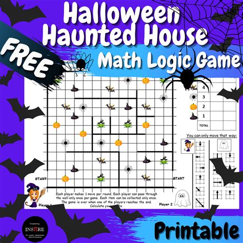 Free Printable Halloween Logic Puzzles Printables