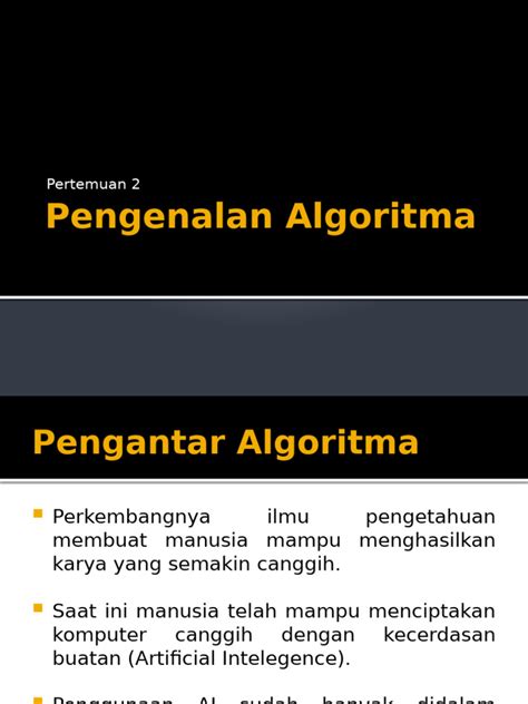 Pengenalan Algoritma Pdf Pengenalan Algoritma Pdf