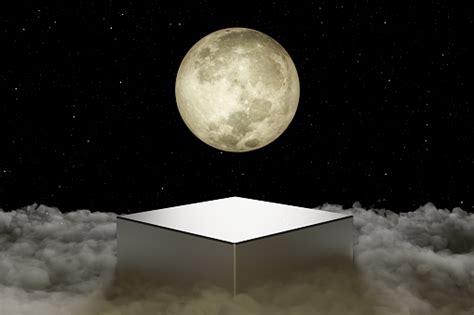 3d 렌더링 플랫폼 및 자연 연단 배경은 제품 디스플레이 빈 쇼케이스 모형 템플릿 또는 빈 사각형 무대가 있는 화장품