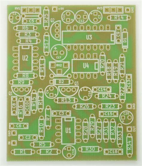 Small Clone Chorus Pcb Guitar Electronicseu