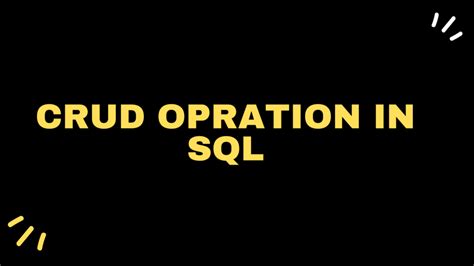 Crud Operations 5 Gfs New