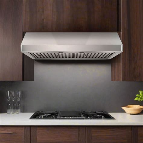 Victory Stainless Steel 36 Inch 900 Cfm Under Cabinet Range Hood