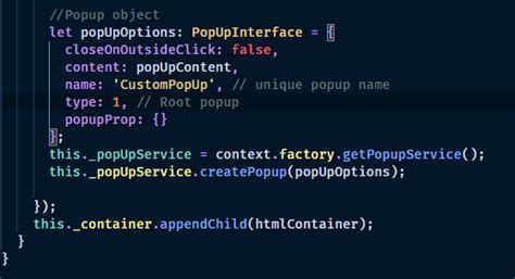 What Is Popupservice In Powerapps Component Framework Microsoft