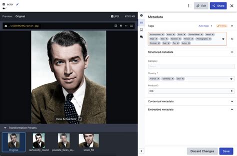Dam Custom Metadata Cloudinary
