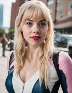 Gwen Stacy Adult Costume Face Swap Insert Your Face ID 907696