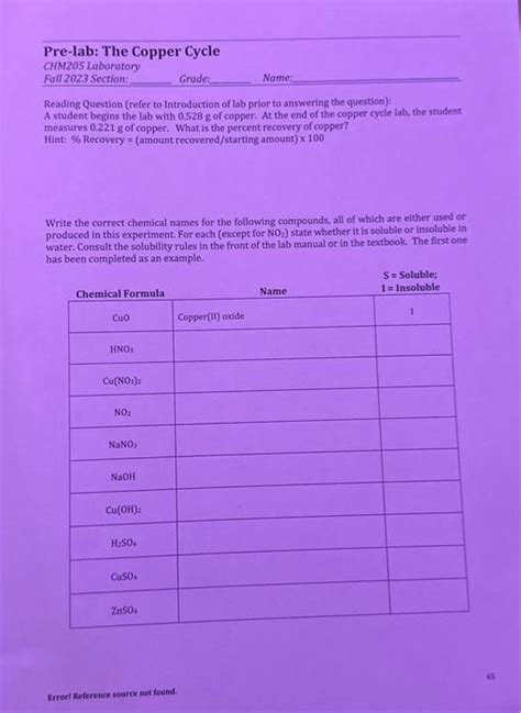 Solved Reading Question Refer To Introduction Of Lab Prior